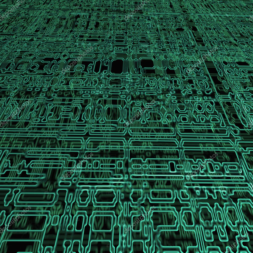 Abstract electronic background — Stock Photo © chepko #5644164