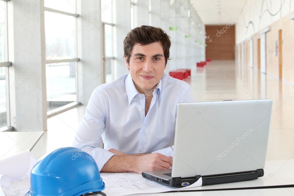 Architect — Stock Photo © Goodluz #5699630