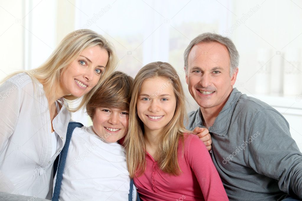 Happy family Stock Photo by ©Goodluz 5700898