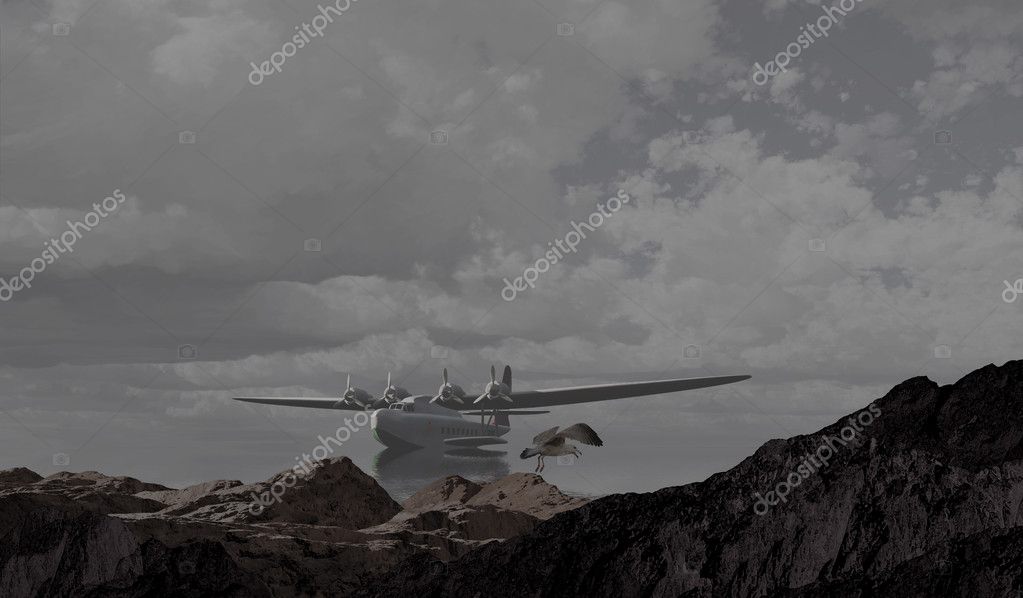 The Clipper Historic Amphibious Aircraft Stock Photo by ©designwest 5707050