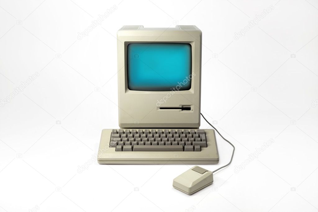 1st Apple Macintosh Computer — Stock Photo © aa-w #5665680