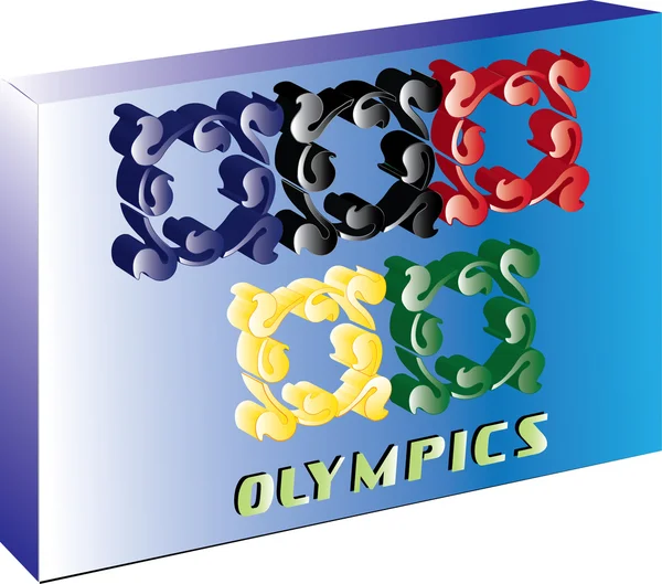 Images: olympic games symbol | Symbol of Olympic games — Stock Vector ...