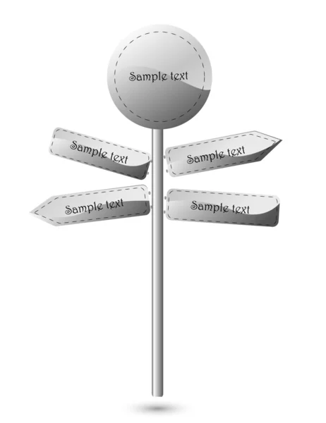 Editable street signs Vector Art Stock Images | Depositphotos