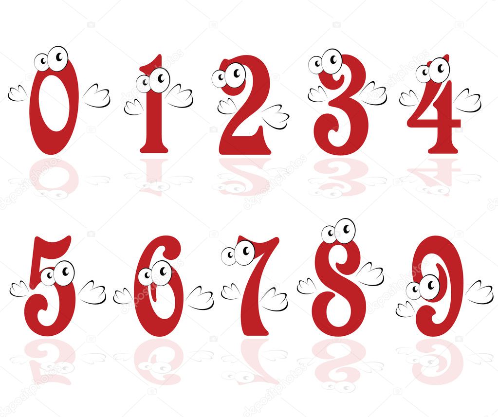 Funny numbers — Stock Photo © drgaga #6447466