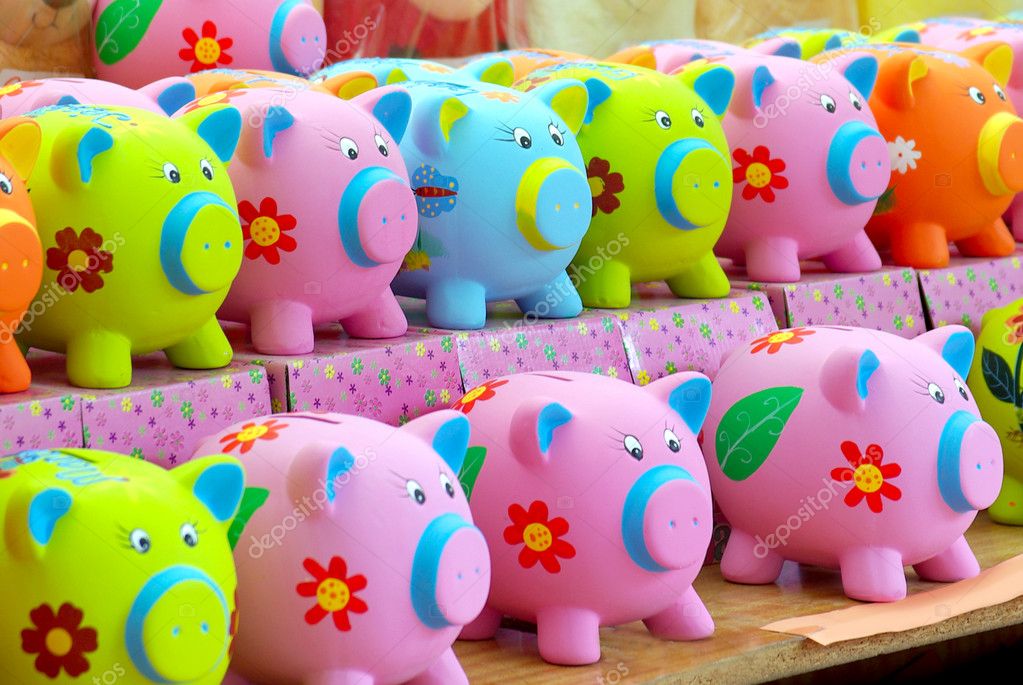 Money pigs Stock Photo by ©ccaetano 5873839