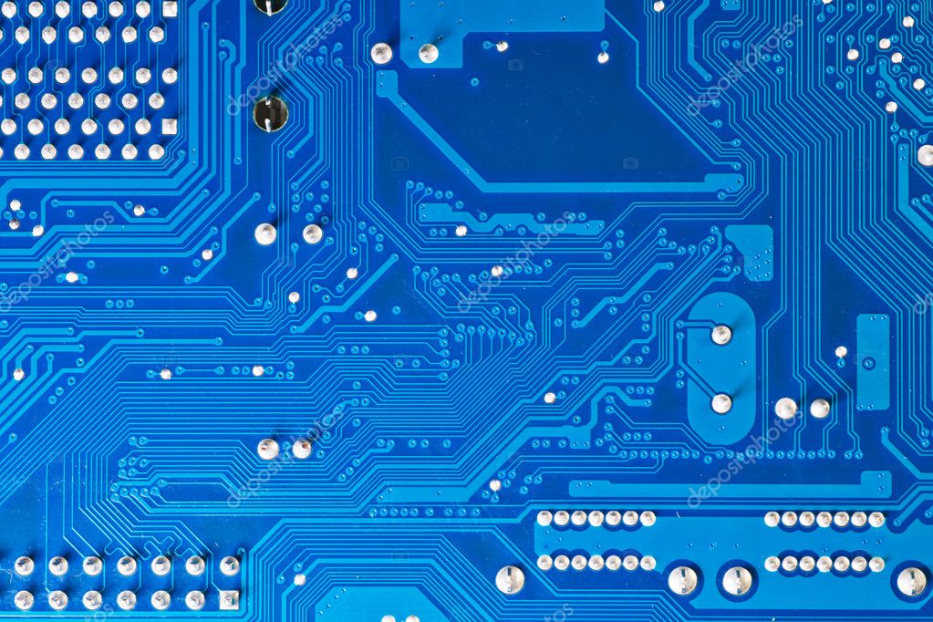 Computer circuit board — Stock Photo © sborisov #6390385