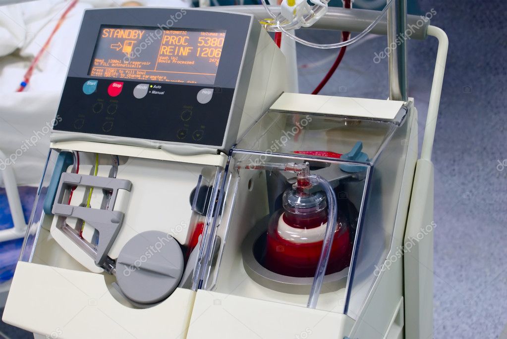 Cell saver device for surgery — Stock Photo © beerkoff1 #6335120