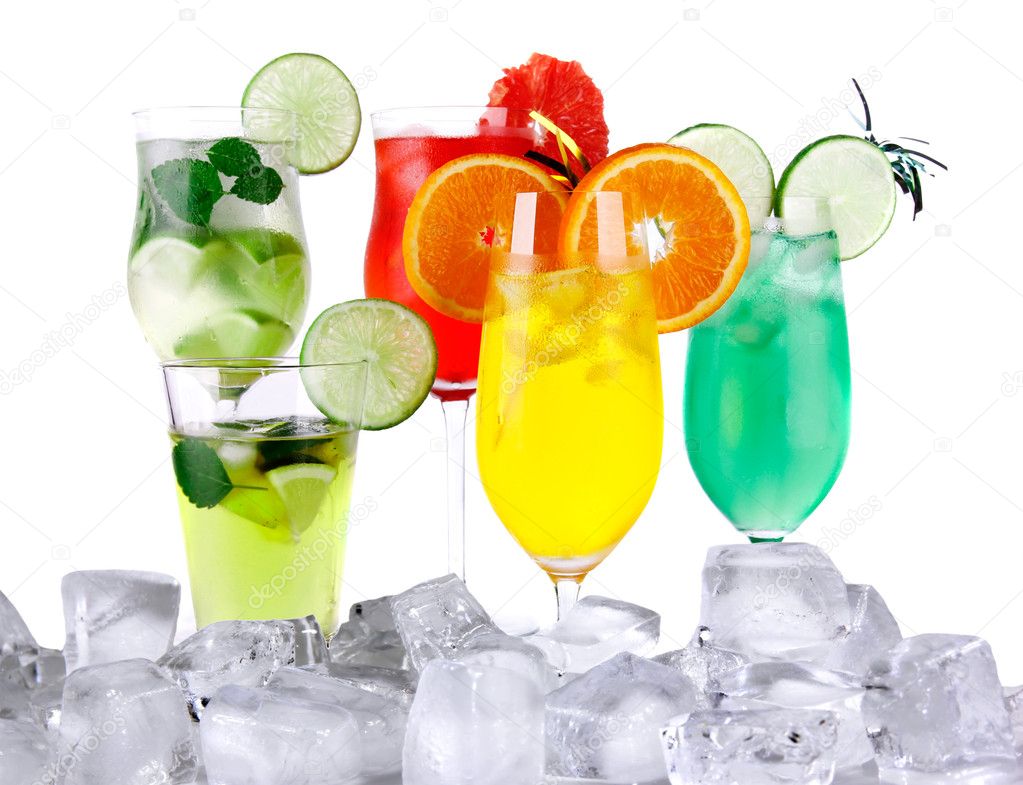Ice drinks — Stock Photo © jag_cz #6178890