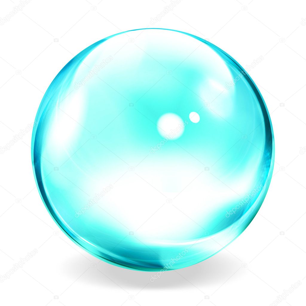 Blue bubble — Stock Photo © hypermania #5979471