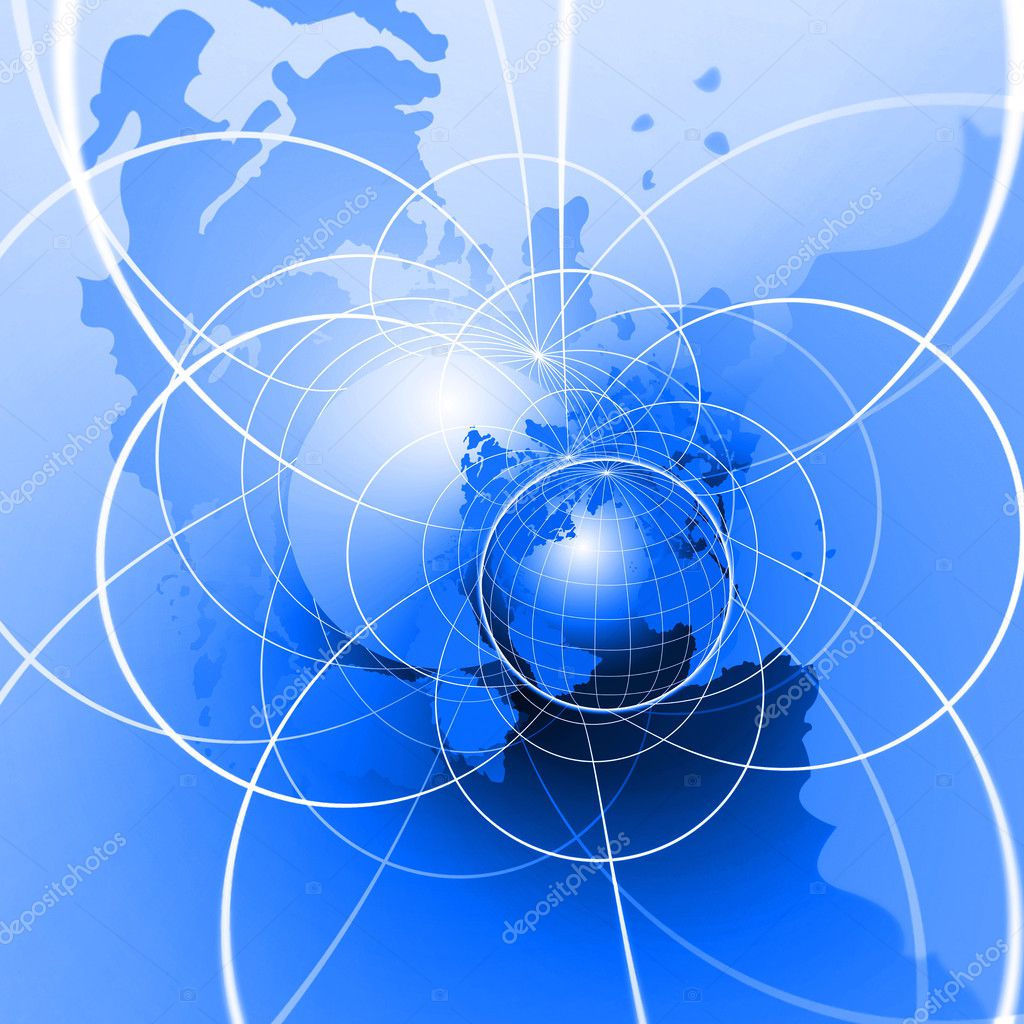 Globe graphic Stock Photo by ©hypermania 5986259