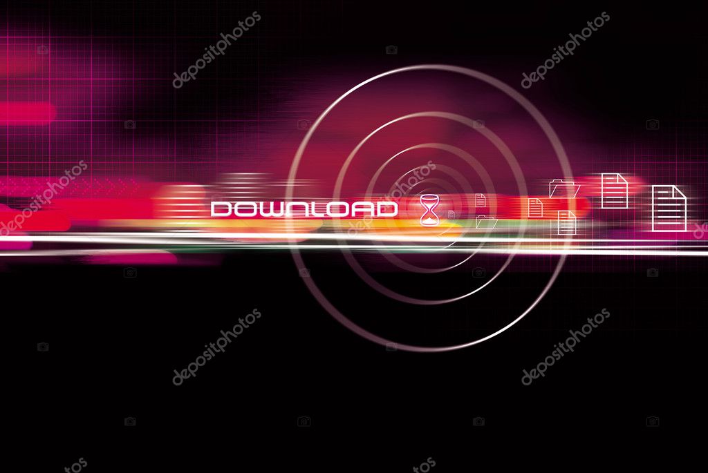 Computer Downloads Stock Photo by ©hypermania 5986331