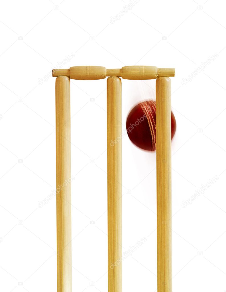 Cricket stumps — Stock Photo © hypermania #6012710