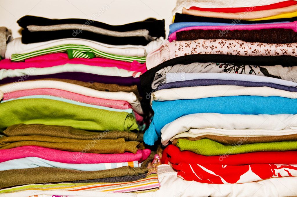 Vêtements pliés — Photographie hypermania © #6020984