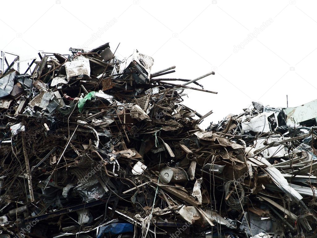 Scrap metal — Stock Photo © hypermania #6031046