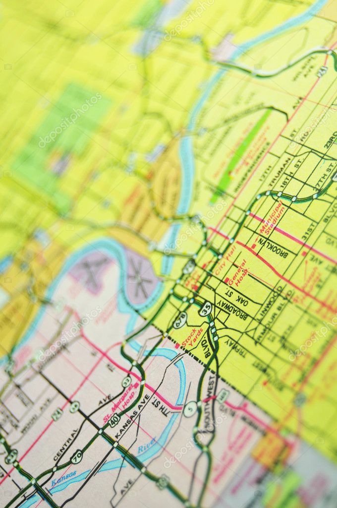 Abstract map Stock Photo by ©lucianmilasan 6588447