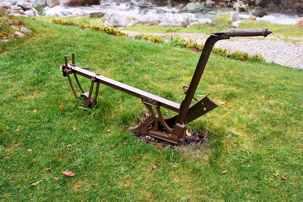 Agricultural plow — Stock Photo © carlosmoura #6074660