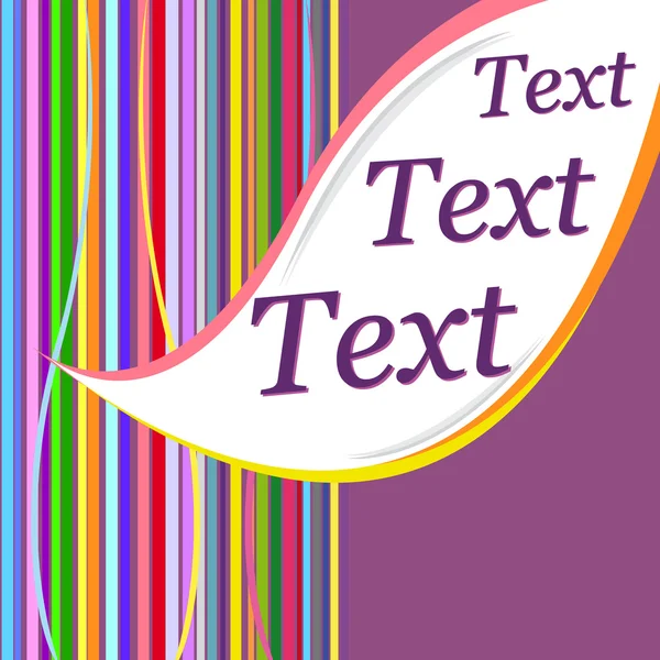 Colorful striped background for text Stock Vector Image by ©Bibika_31 ...
