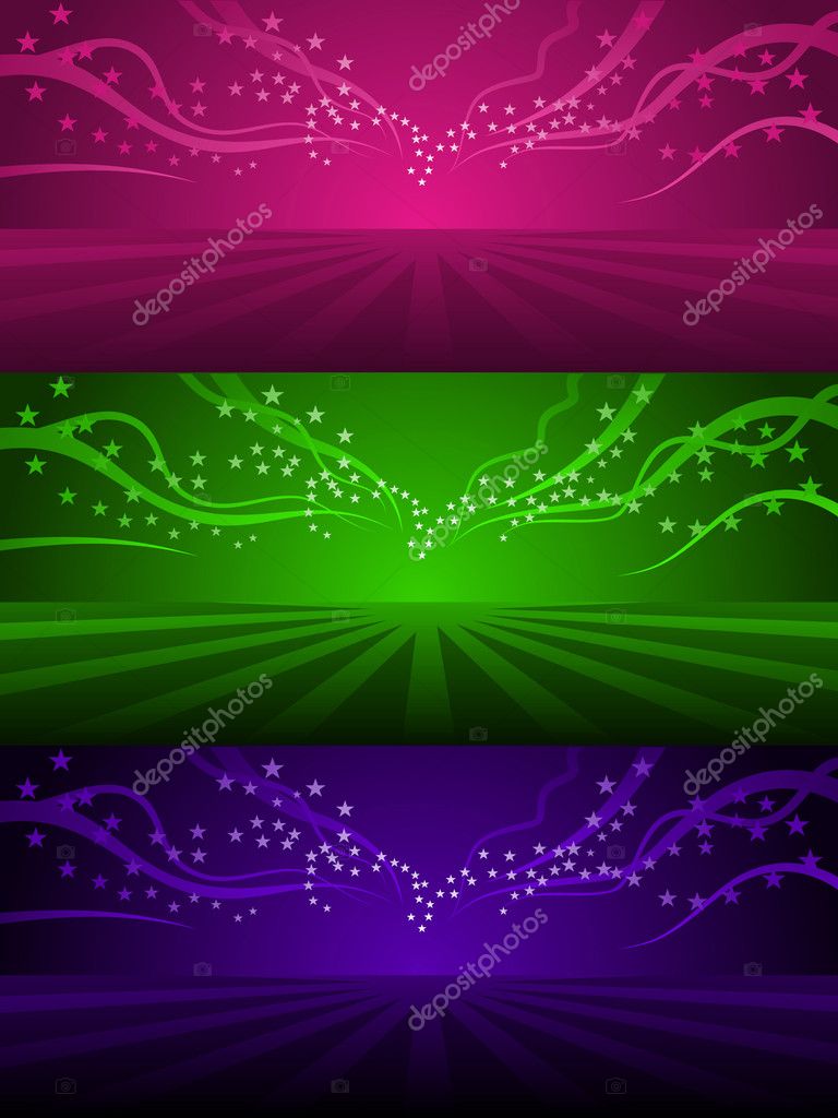 Magical banner background Stock Vector Image by ©scorpydesign #6312654