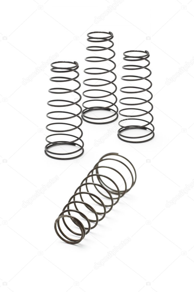 Metal spring coils Stock Photo by ©design56 6162051