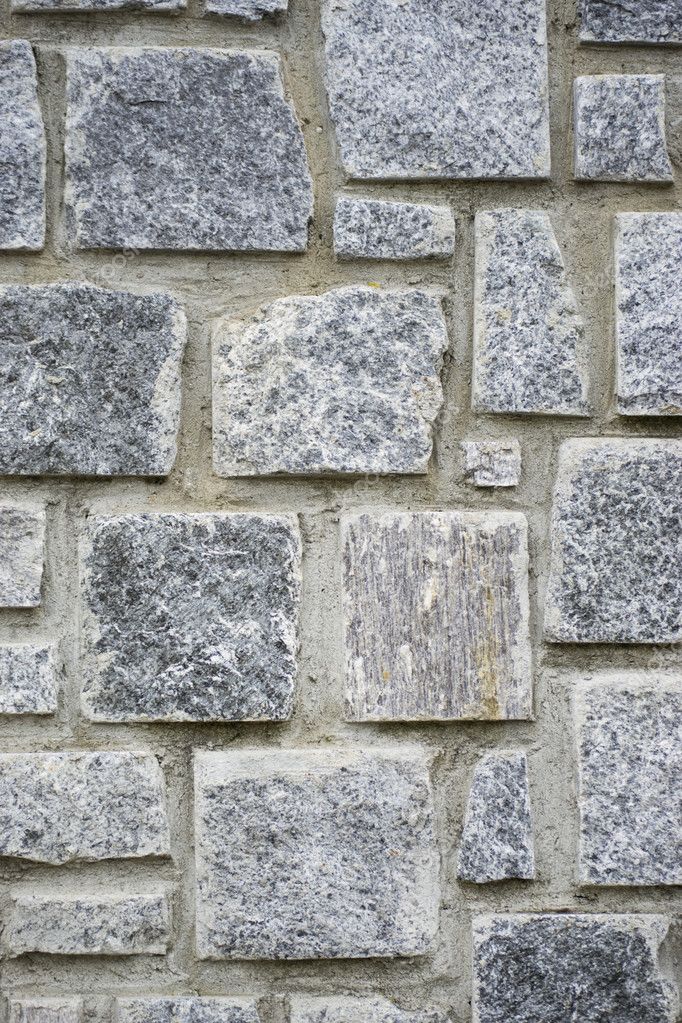 Grey Stone Wall Photo