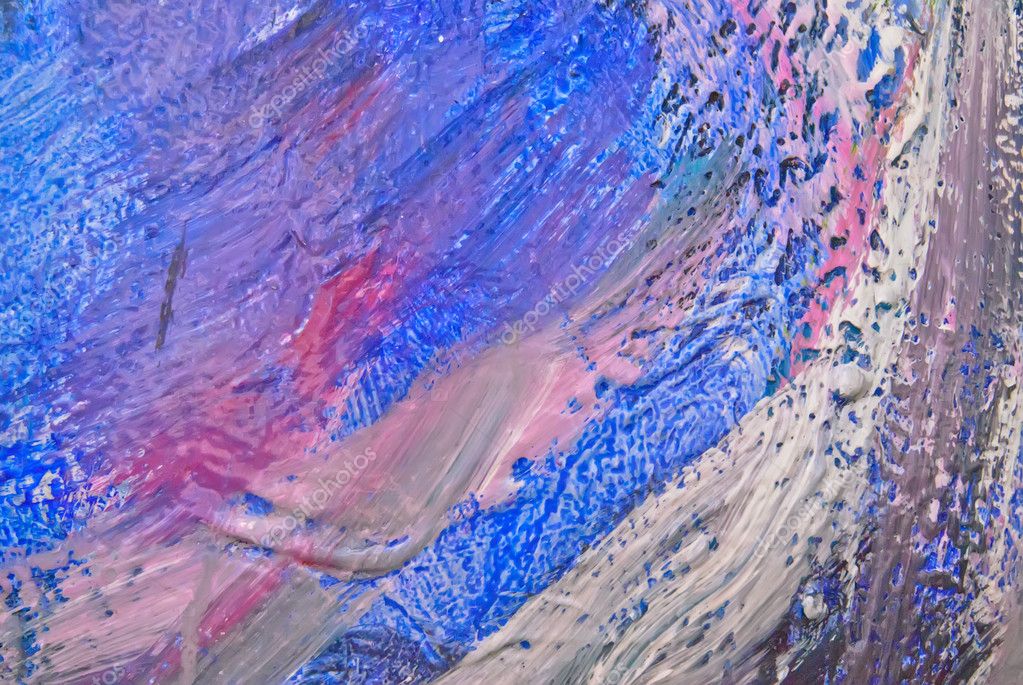 Oil painting texture — Stock Photo © tegma #6256810