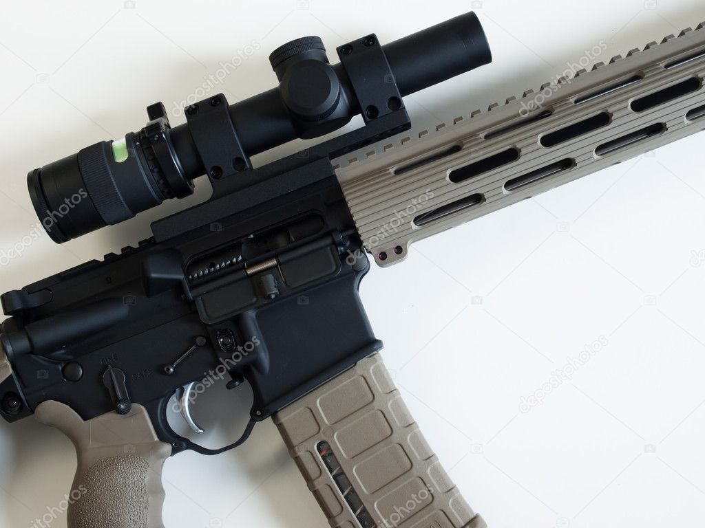 AR-15 Assault Rifle — Stock Photo © urban_light #6152135
