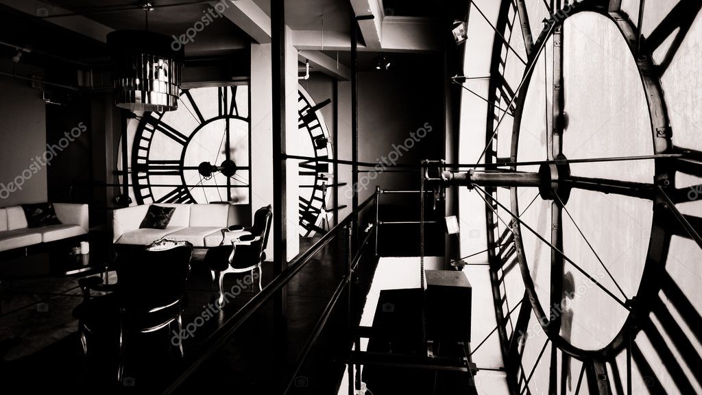 Dentro de la torre del reloj: fotografía de stock © urban_light ...