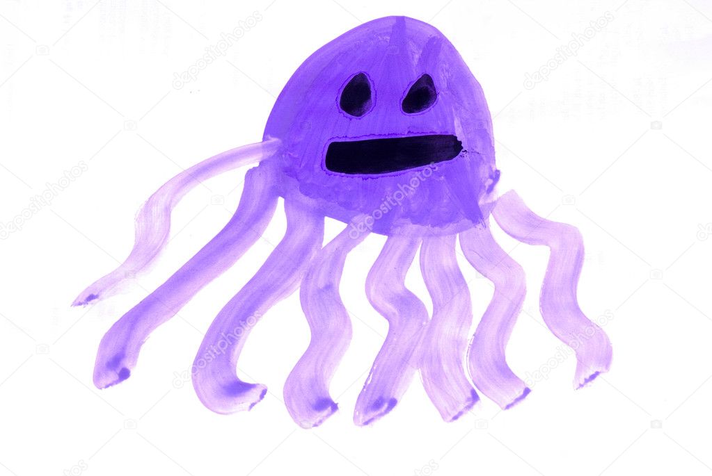 Funny octopus Stock Photo by ©AnkevanWyk 6450805
