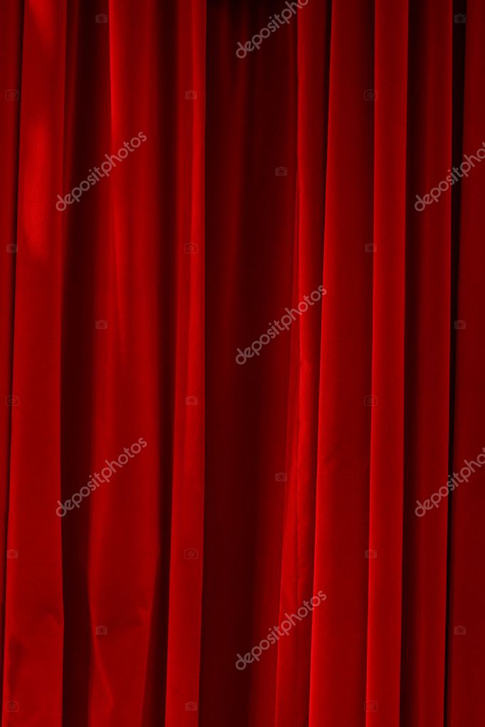 Closed red velvet — Stock Photo © urbanangel #6213838