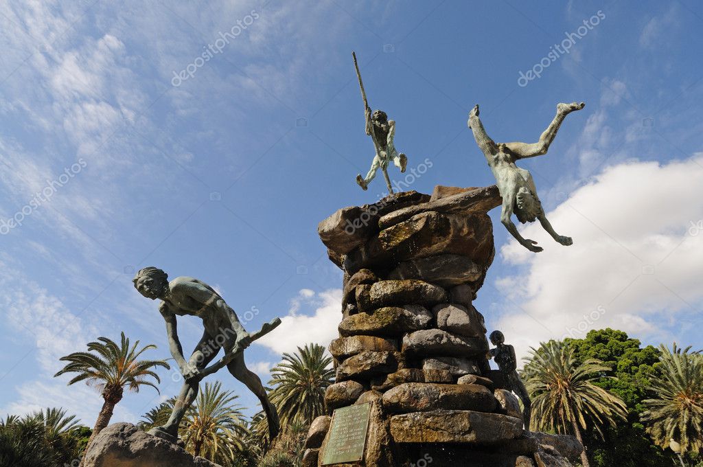 Imágenes: guanche | guanche monumento en las palmas de gran canaria ...