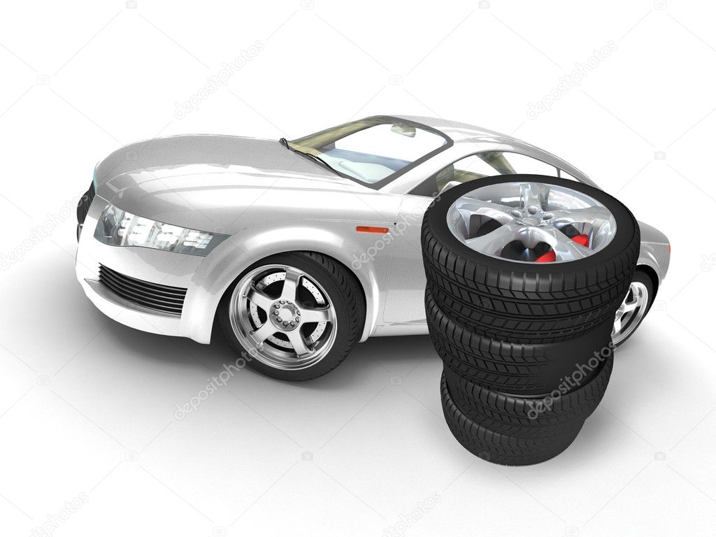 A nice fast car part — Stock Photo © ArchManStocker #6272146