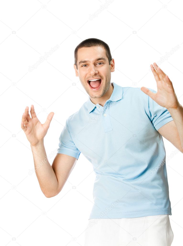 Surprised Happy Person