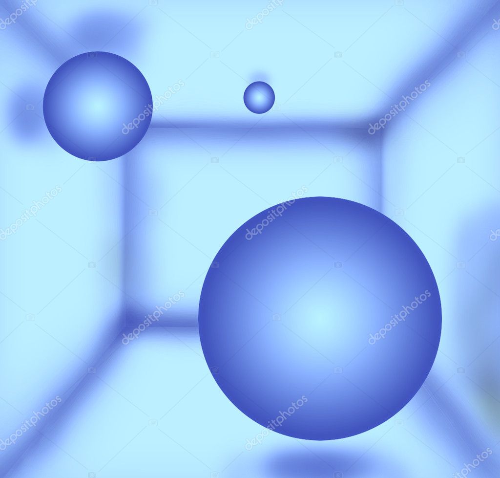Sphere floating. — Stock Photo © bluefern #6461766