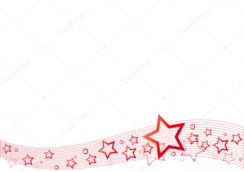 Red stars and lines Stock Vector Image by ©Willypd #6454577
