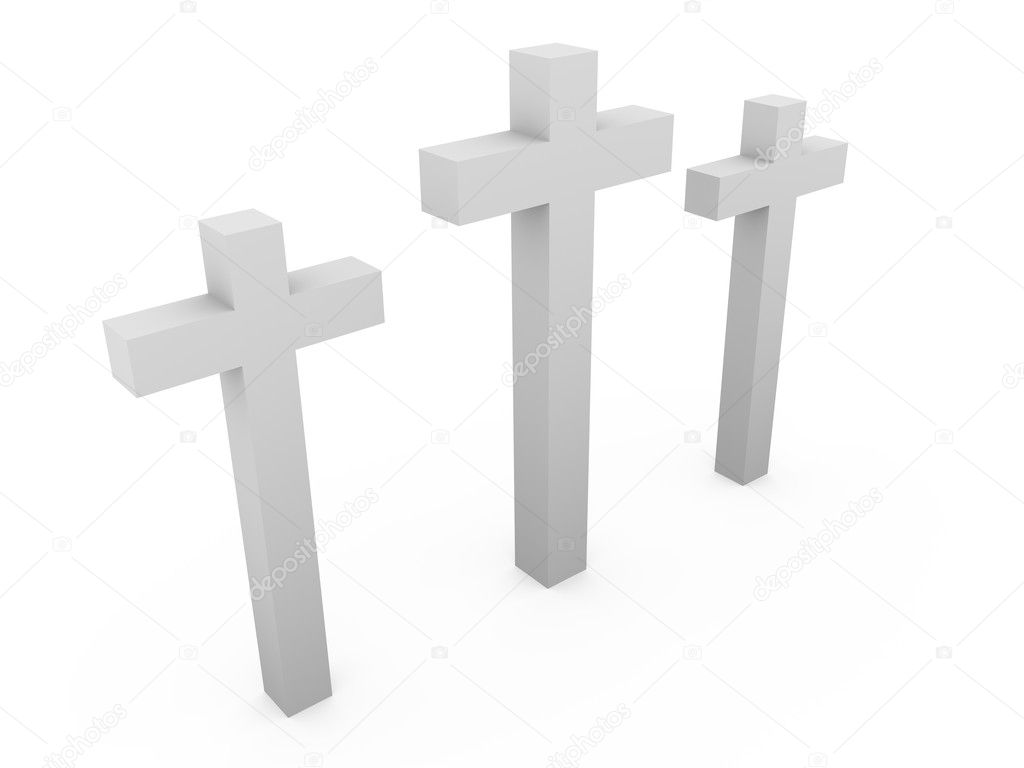 Three crosses — Stock Photo © alfonsodetomas #6375930 Three crosses — Stock Photo © alfonsodetomas #6375930