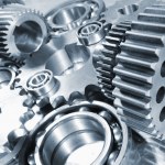 Engineering parts and gear wheels — Stock Photo © lagereek #6471430