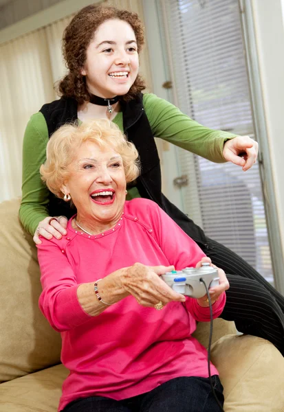 Gaming grandma Stock Photos, Royalty Free Gaming grandma Images ...