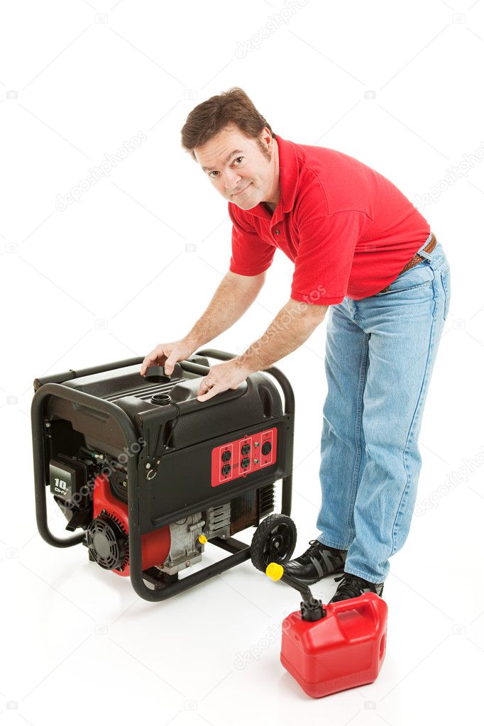 Fueling the Generator Stock Photo by ©lisafx 6555747