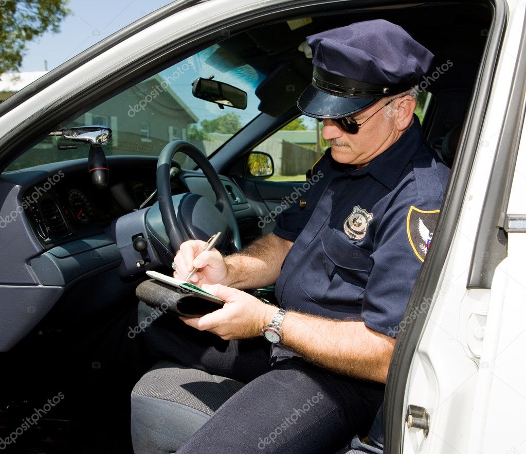 Police - Time for a Ticket Stock Photo by ©lisafx 6667758