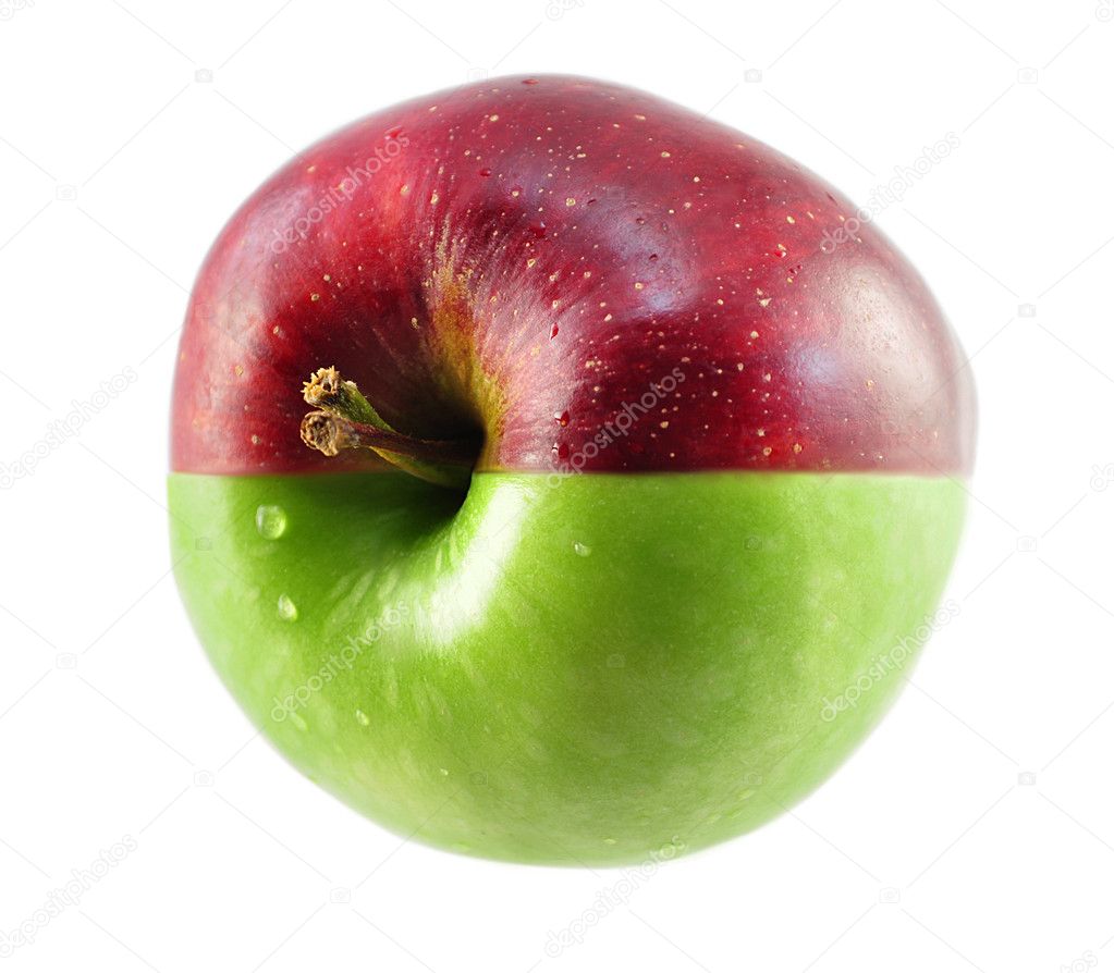 Red and green Apple Stock Photo by ©svetas 6654106