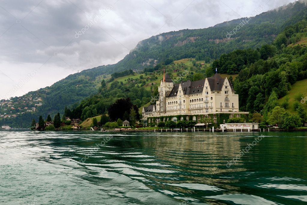 Manor house in Switzerland — Stock Photo © mariangarai #6669818