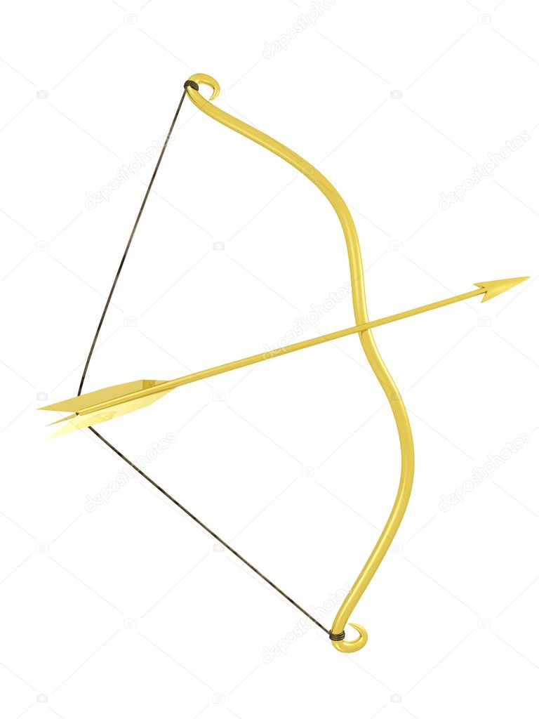 Golden bow — Stock Photo © knorre #6604197