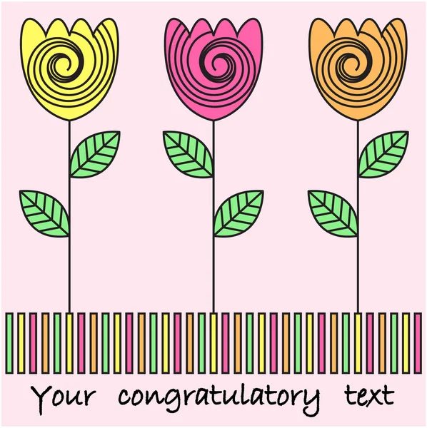 Flower card design fake paper Stock Photo by ©realmcoy 3471208